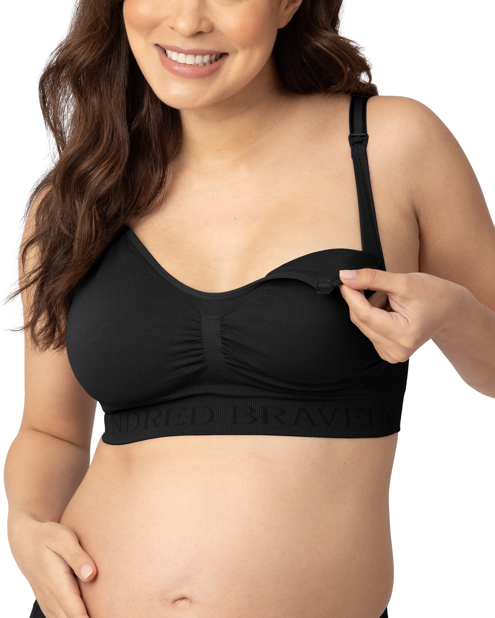 Kindred Bravely Simply Sublime Seamless Nursing Bra for Breastfeeding | Wireless Maternity Bra ...