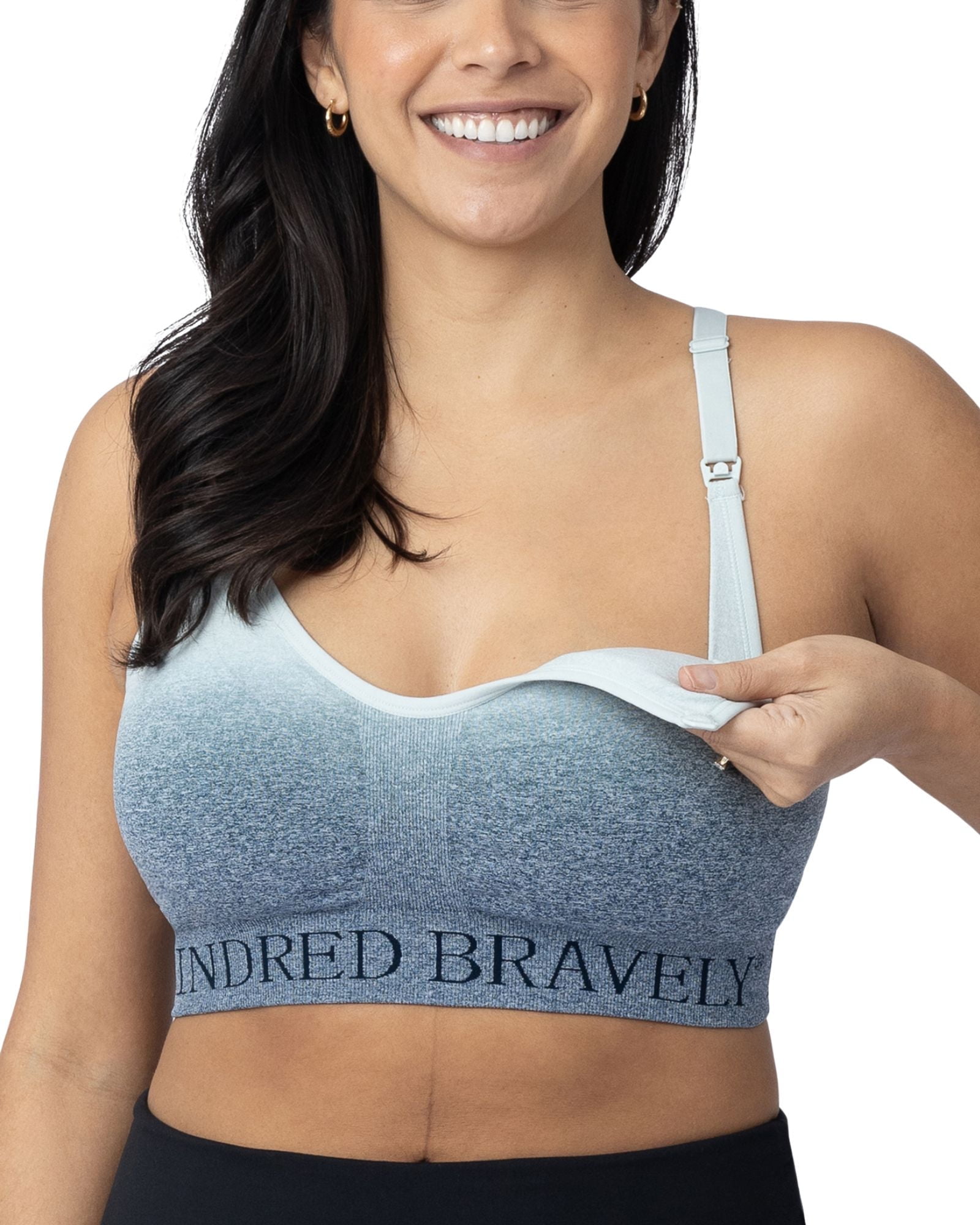 Kindred Bravely Sublime Nursing Sports Bras for Breastfeeding, Soft & Stretchy Maternity Bra ...