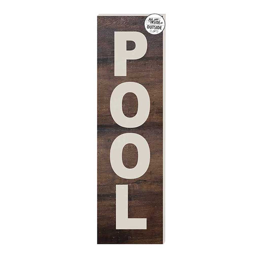 Kindred Hearts Fade Resistant "Pool" Rectangular Outdoor Wall Sign - 35 ...