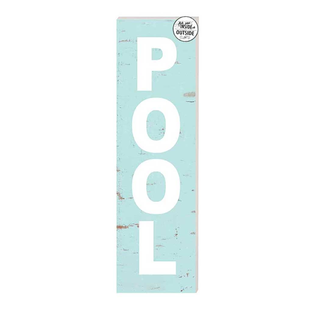 Kindred Hearts Weather Resistant "Pool" Rectangular Outdoor Wall Sign ...