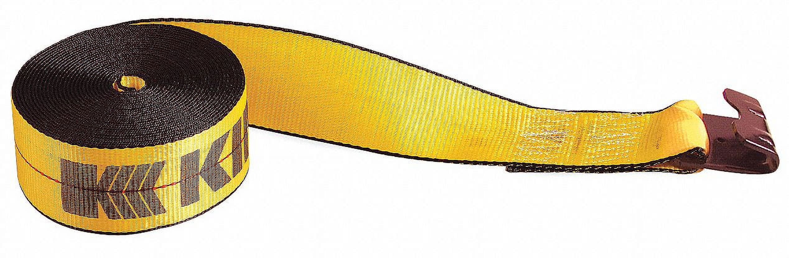 Kinedyne Cargo Control Winch Strap 423021 with Flat Hook - 30' x 4 ...