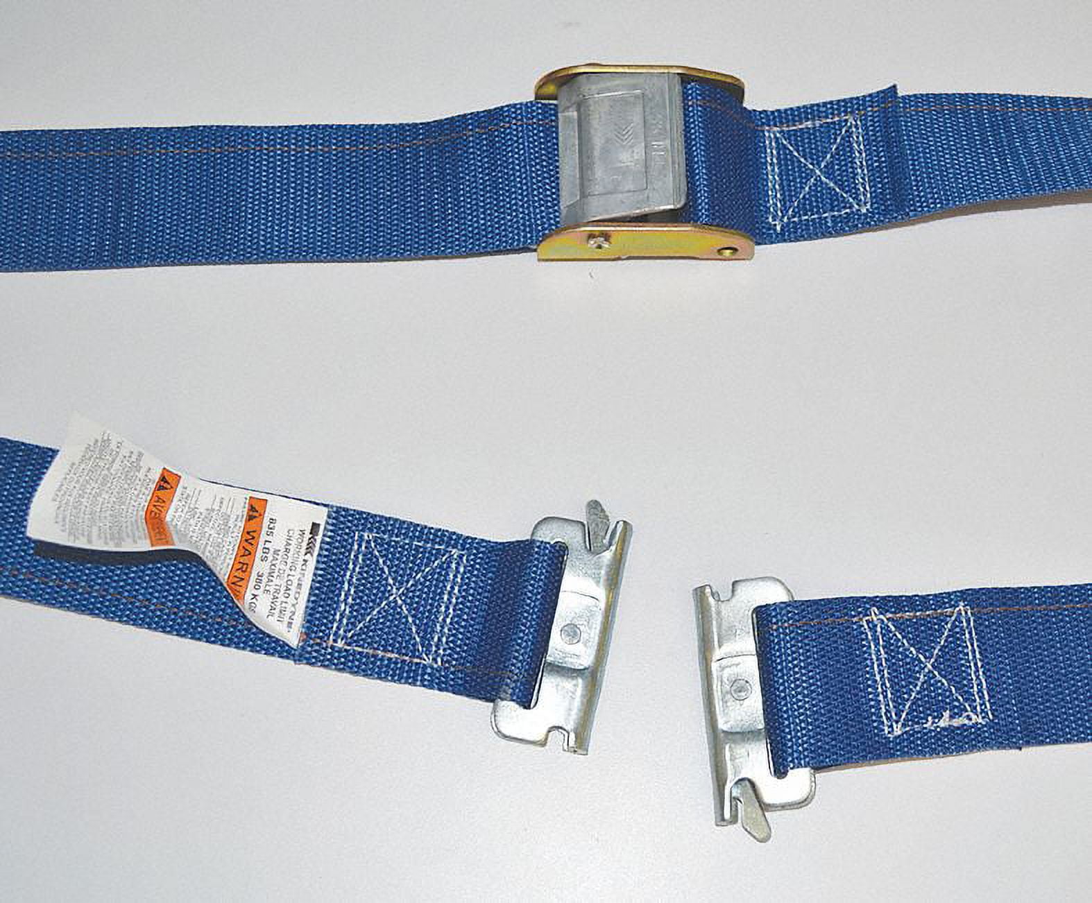 Kinedyne Tie Down Strap,E-Track,Blue 652001GRA - Walmart.com
