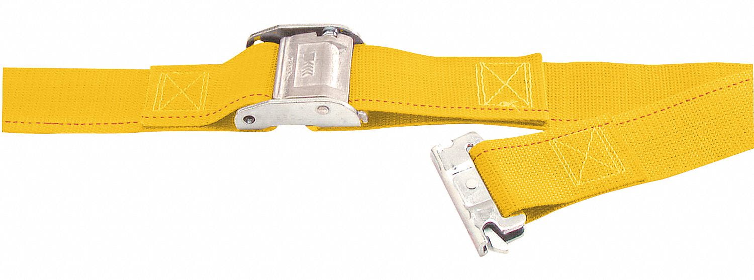 Kinedyne Tie Down Strap,E-Track,Yellow 651201GRA - Walmart.com