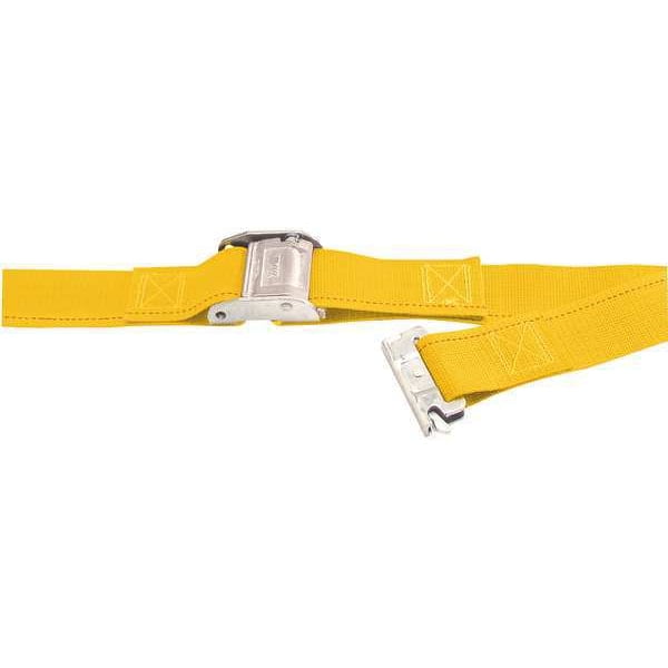 Kinedyne Tie Down Strap,E-Track,Yellow 651201GRA - Walmart.com