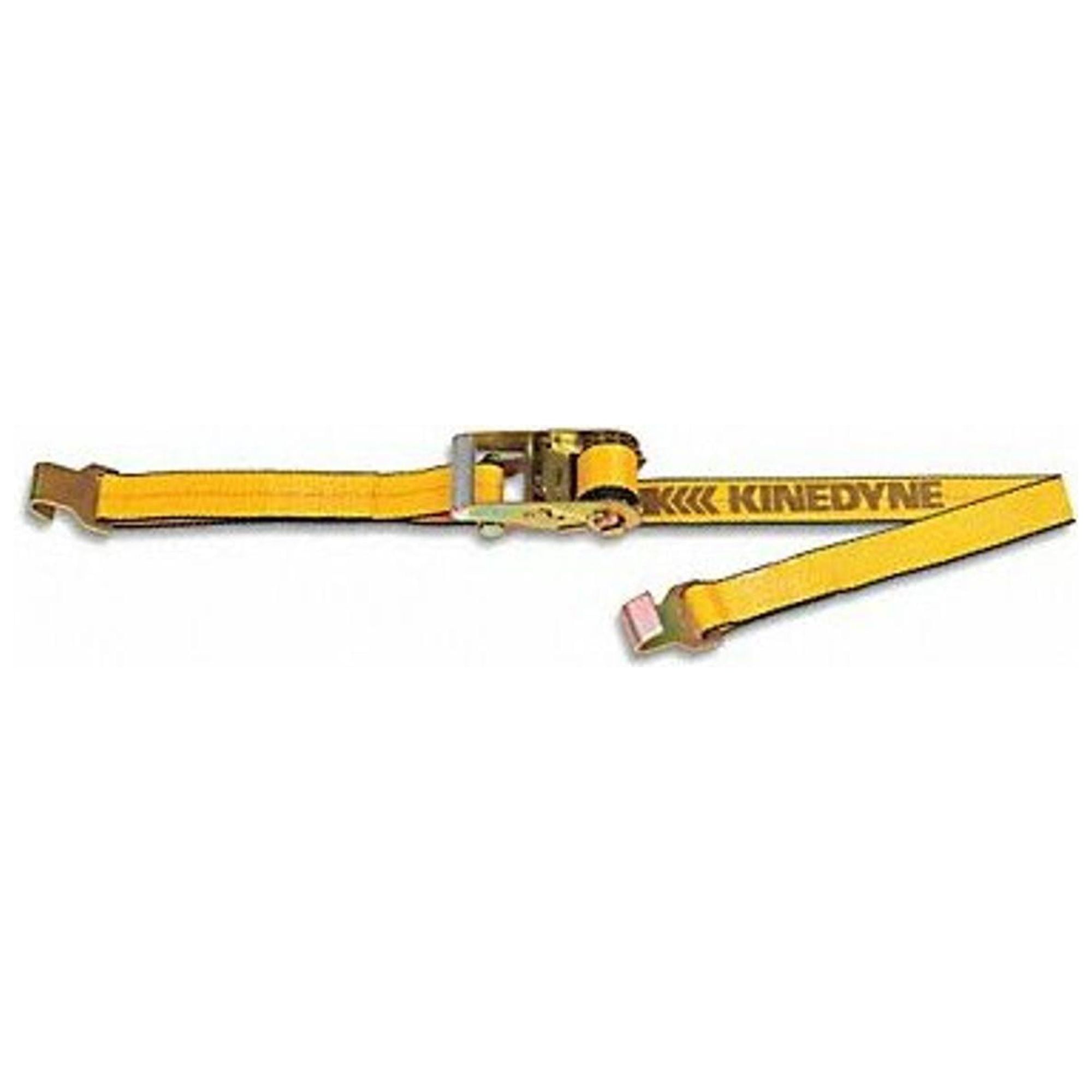 Kinedyne Tie Down Strap,Flat-Hook,Yellow 532727GRA - Walmart.com