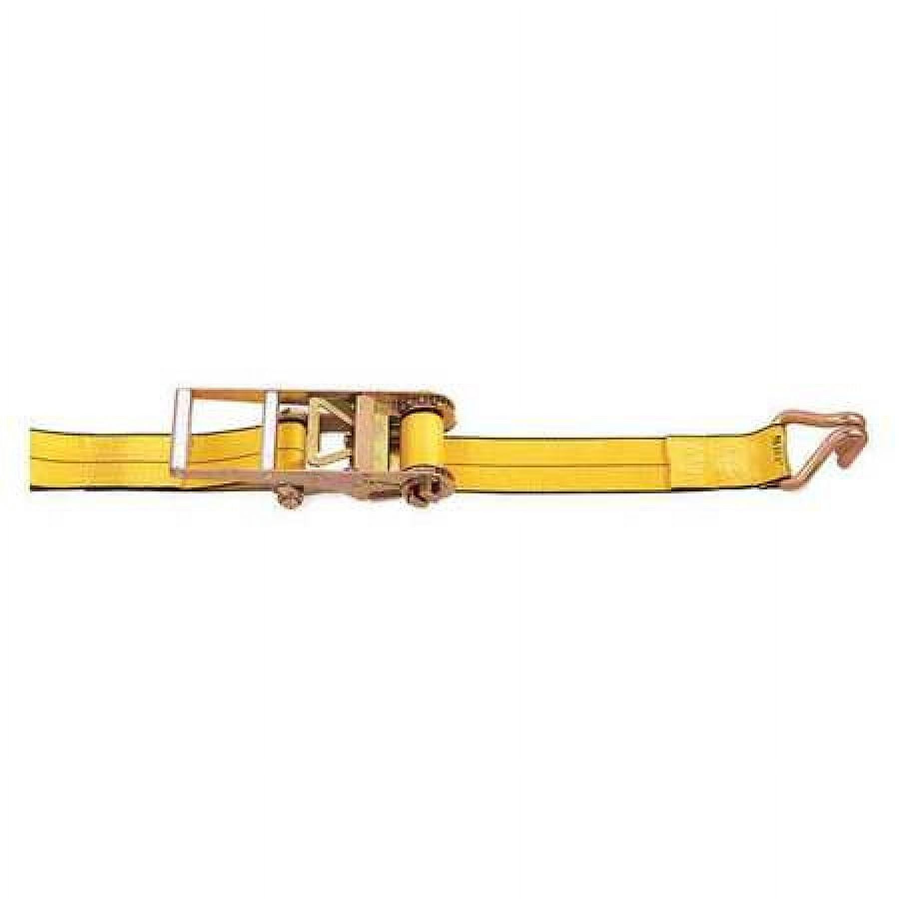 Kinedyne Tie Down Strap,Wire-Hook,Yellow 552736GRA - Walmart.com