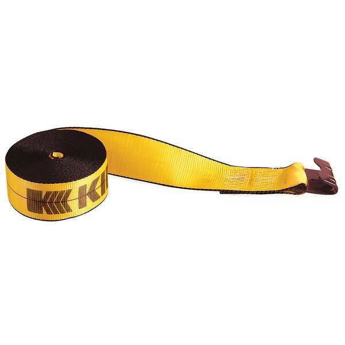 Kinedyne W" Strap,Flat-Hook,Yellow 422721GRA - Walmart.com