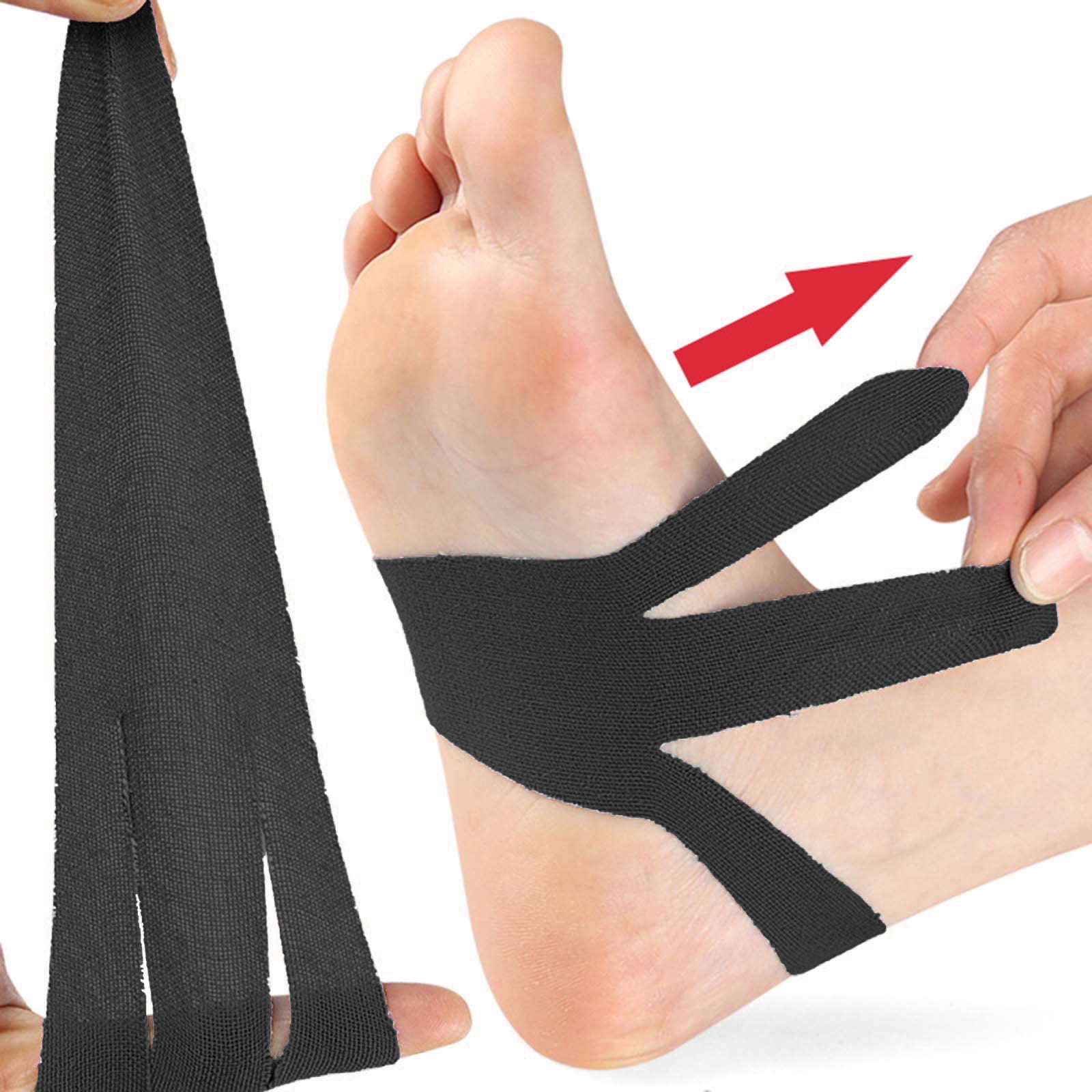 Kinesiology Tape,10 PCS Waterproof Breathable Foot Plantar Fasciitis ...