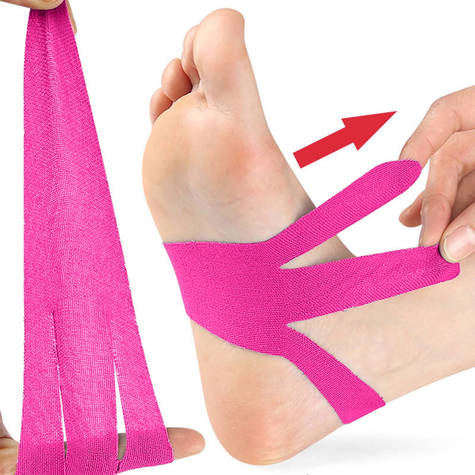 Kinesiology Tape,10 PCS Waterproof Breathable Foot Plantar Fasciitis ...