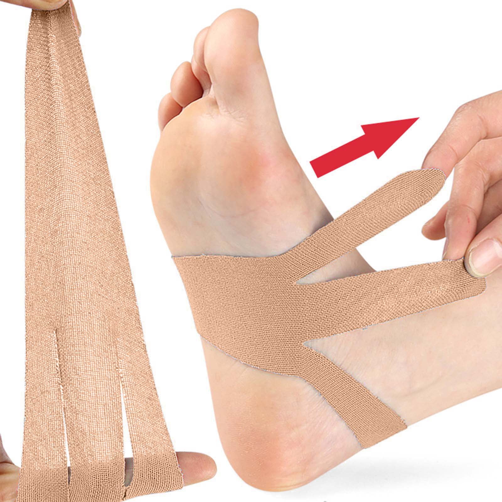 Kinesiology Tape,10 PCS Waterproof Breathable Foot Plantar Fasciitis ...