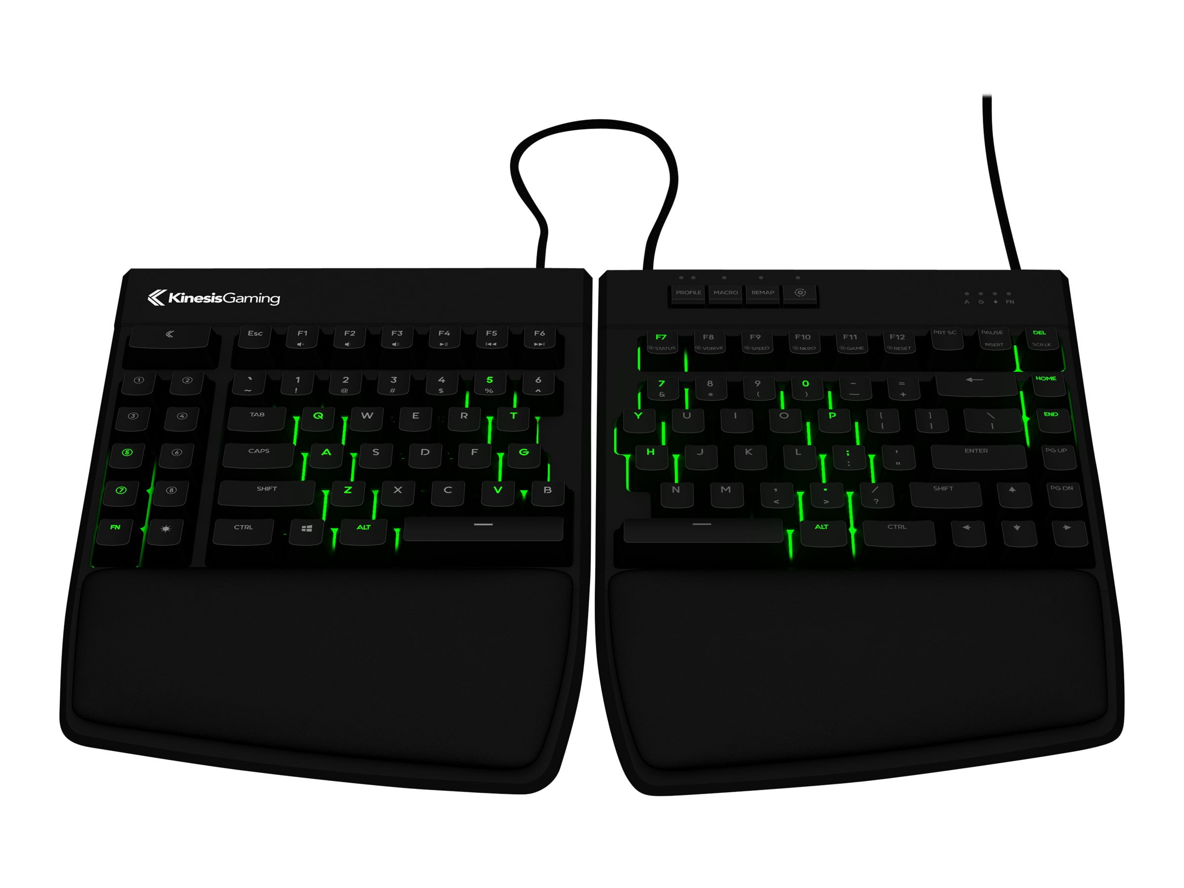 Kinesis Freestyle Edge RGB Split Keyboard - Versatile Design with ...