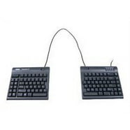 R-Go Split Ergonomic Keyboard, QWERTY (US), Black, Wired USB Keyboard ...