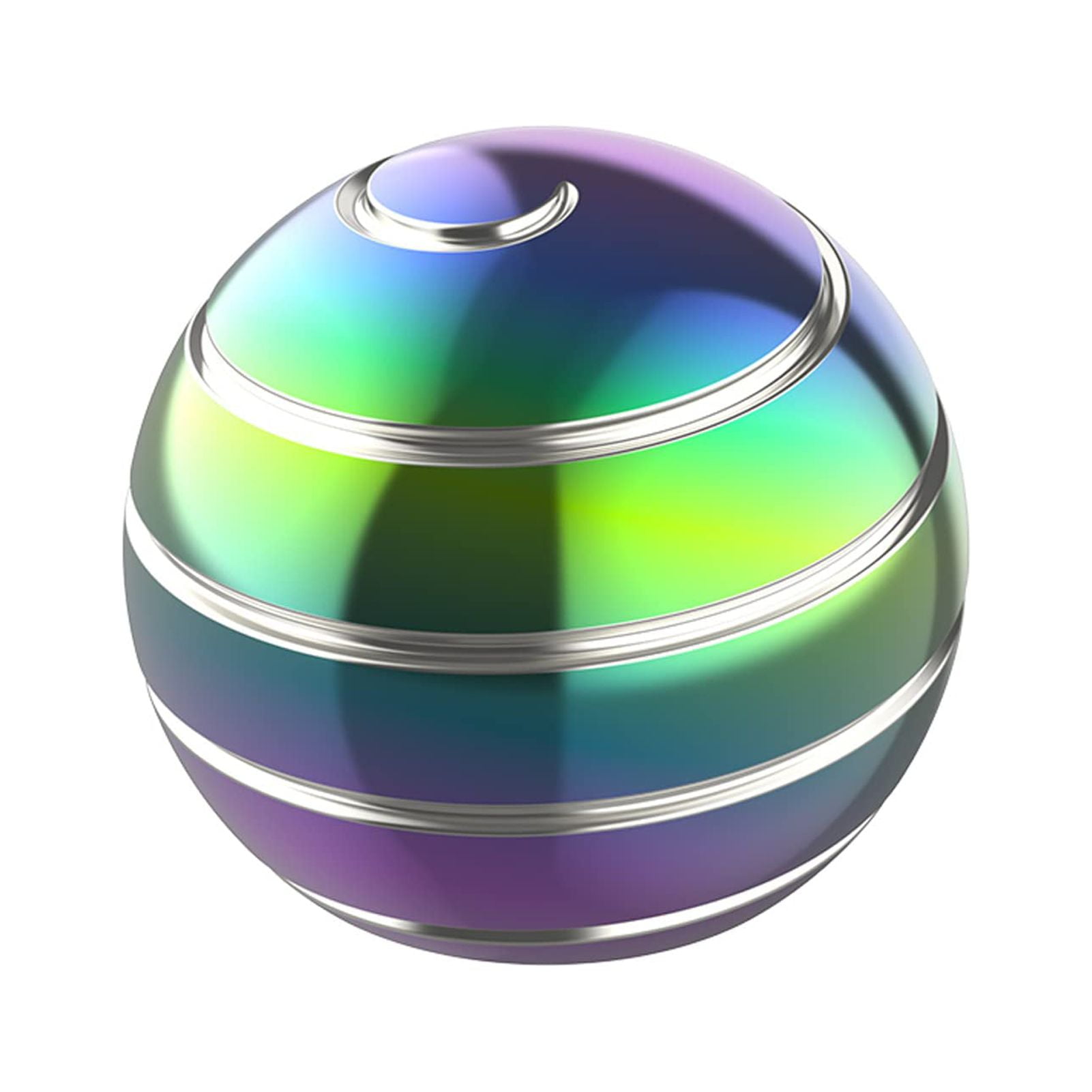 Kinetic Desk Toy Ball, 1.54'' Kinetic Desktop Spinning Toys, Optical ...