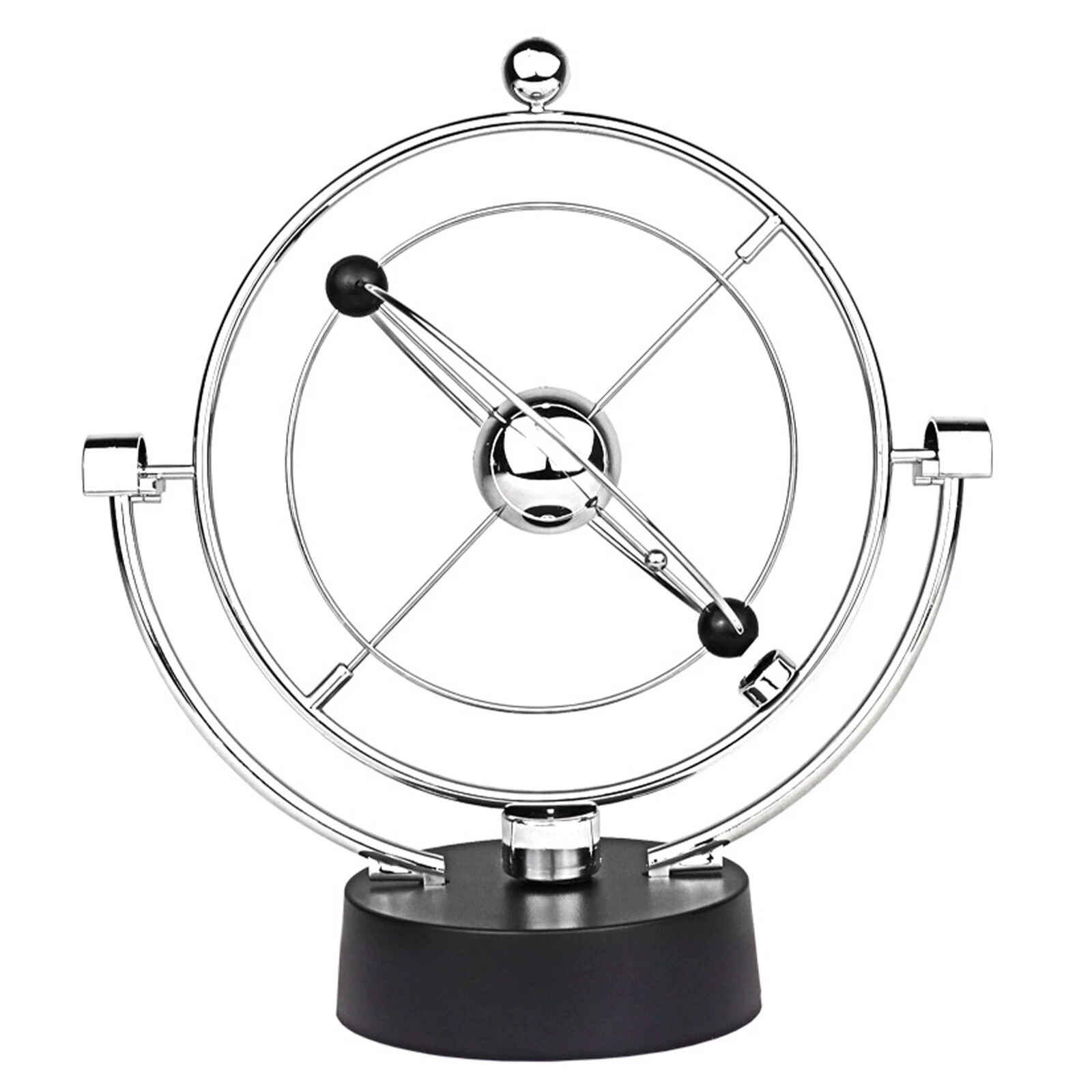 Kinetic Orbital Revolving Gadget Perpetual Motion Desk Office Art Decor ...