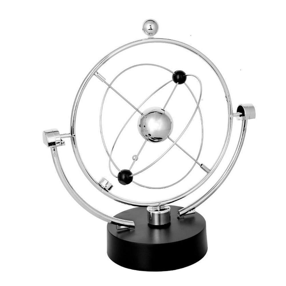 Kinetic Orbital Revolving Gadget Perpetual Motion Desk Office Art Decor ...