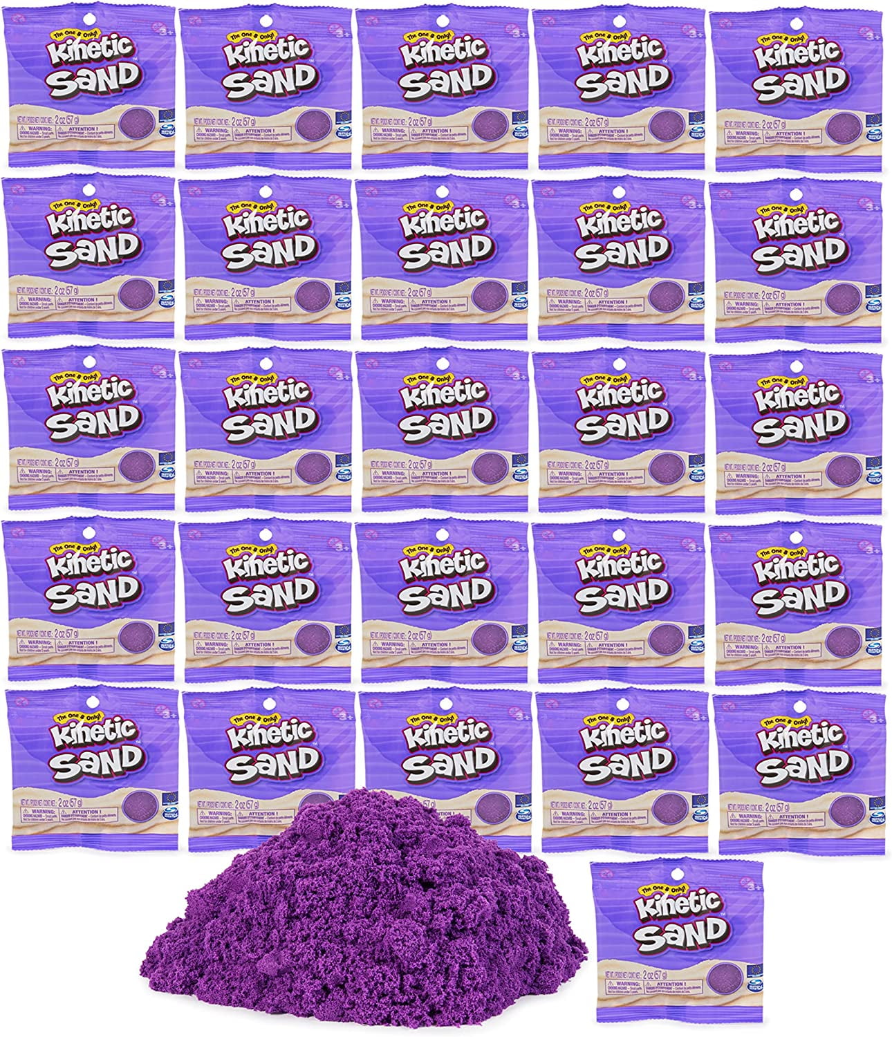 Kinetic Sand 26 Pack Color Purple - Walmart.com