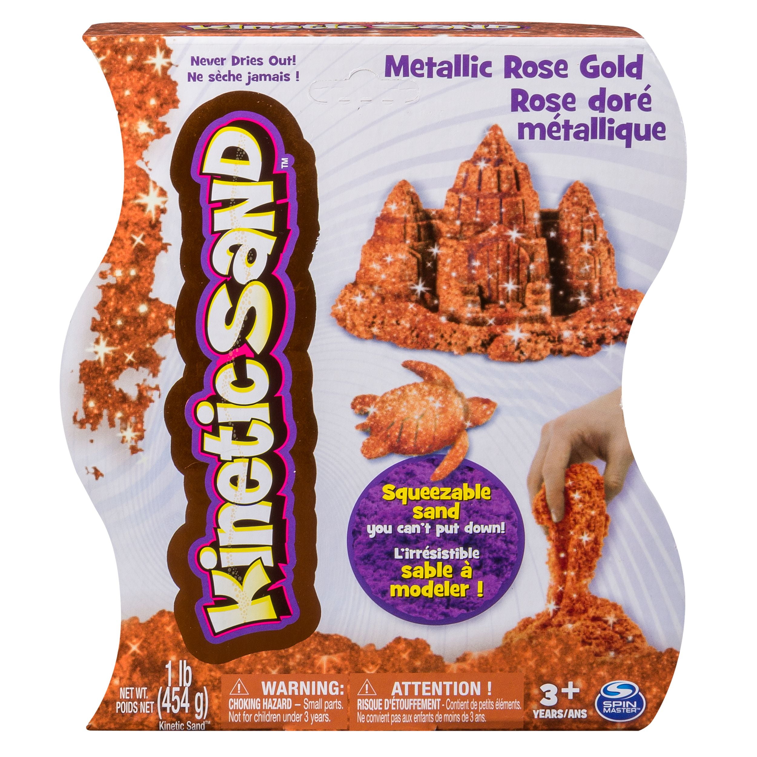 Kinetic Sand, Shimmering Metallic Gold 1lb Pack, for Ages 3 and Up ...