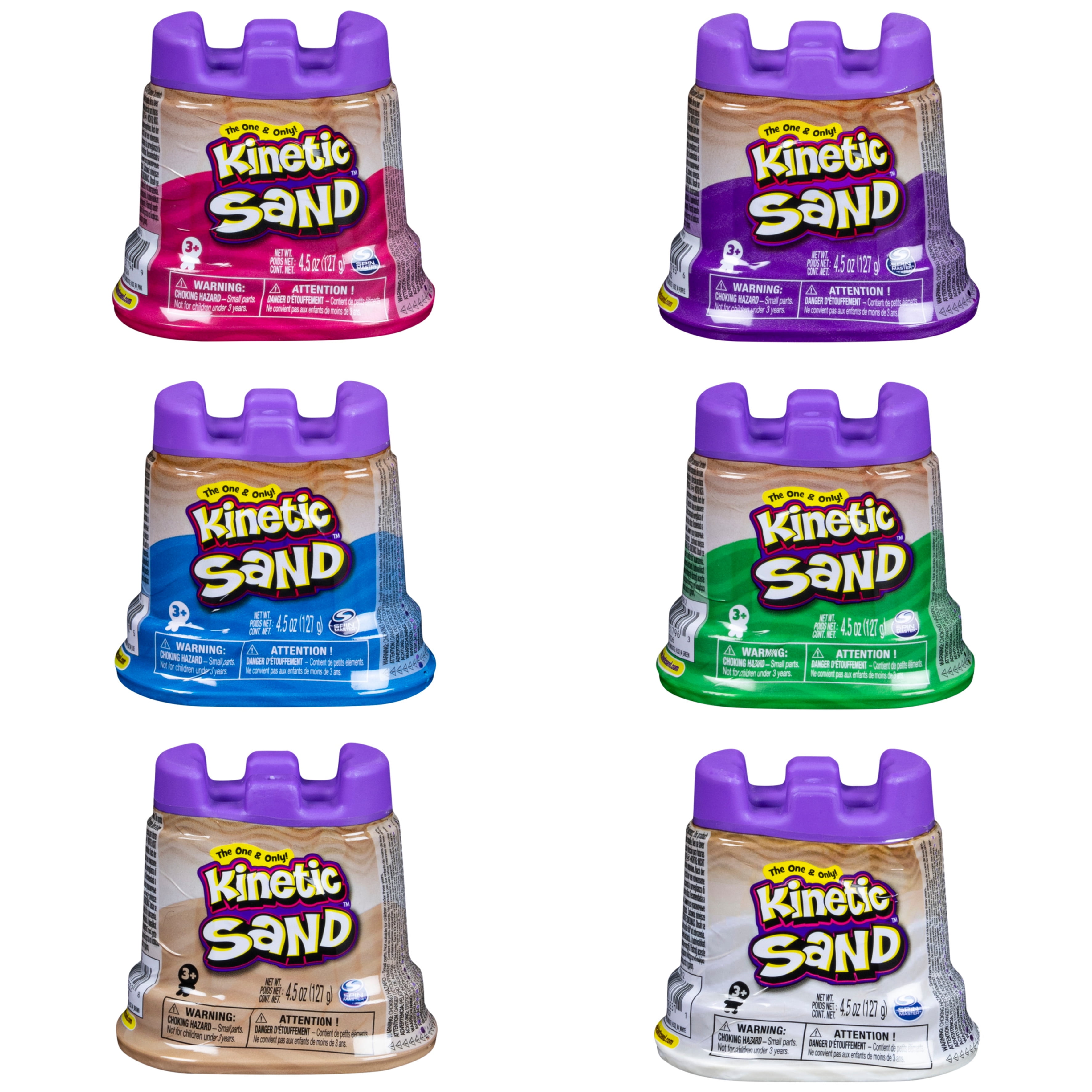 Kinetic Sand - Single Container - 4.5 oz, Colors May Vary - Walmart.com