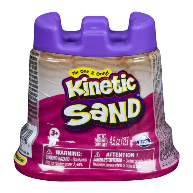 Kinetic Sand - Single Container - 4.5 oz - Pink - Walmart.com