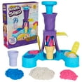 Kinetic Sand, Soft Serve Station with 14oz Play Sand, 2 Ice Cream Cones ...