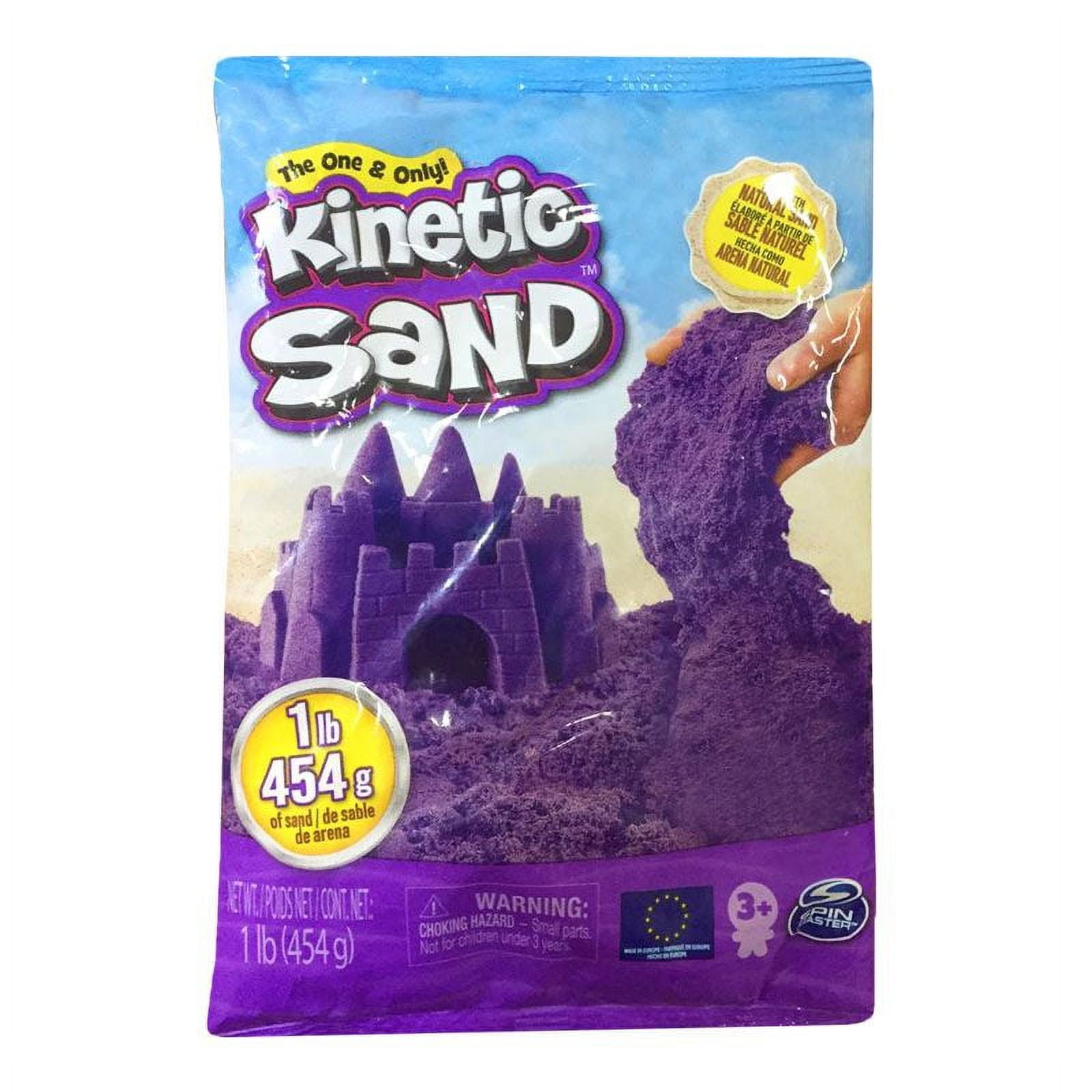 Spin Master Kinetic Sand for Kids, Non-Toxic and Hypoallergenic, Purple ...