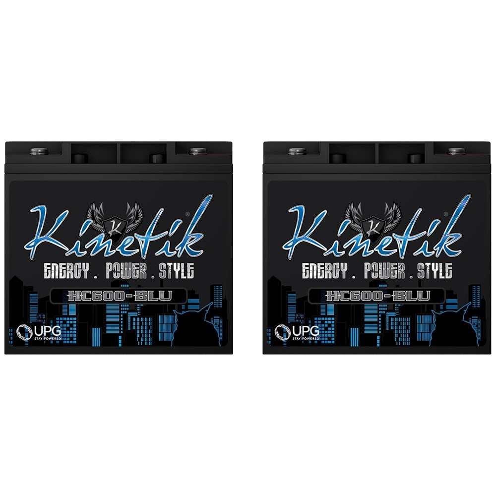 Kinetik (HC600-BLU) Black Power Cell Battery - 2 Pack - Walmart.com