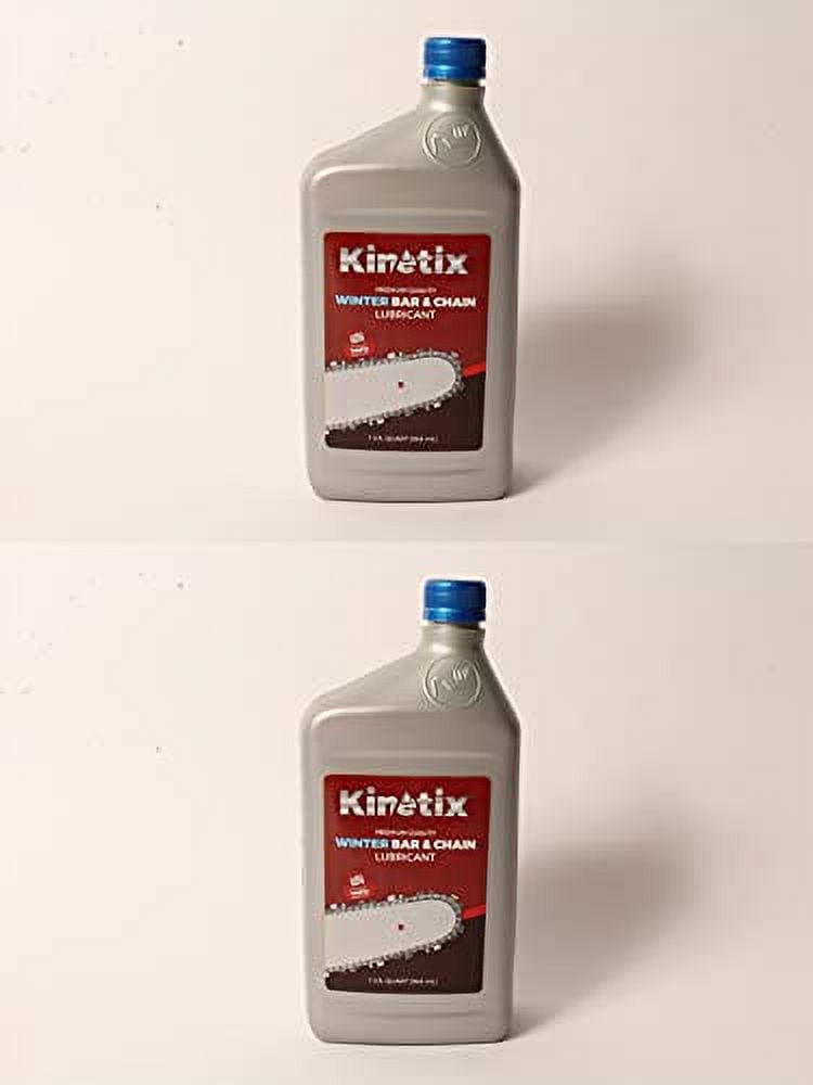Kinetix 2 PK 80015 1 Quart Bottle Winter-Grade Bar & Chain Oil with ...