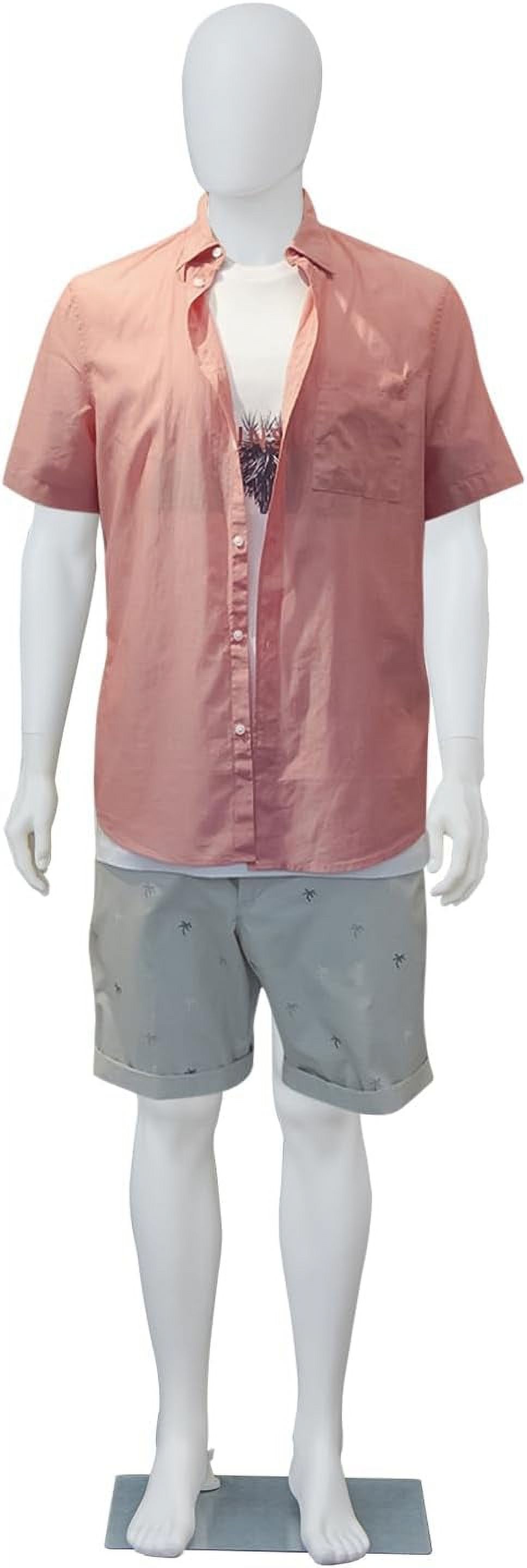 Kinfant Male Full Body Mannequin - 6 Ft Detachable Dress Form Display ...