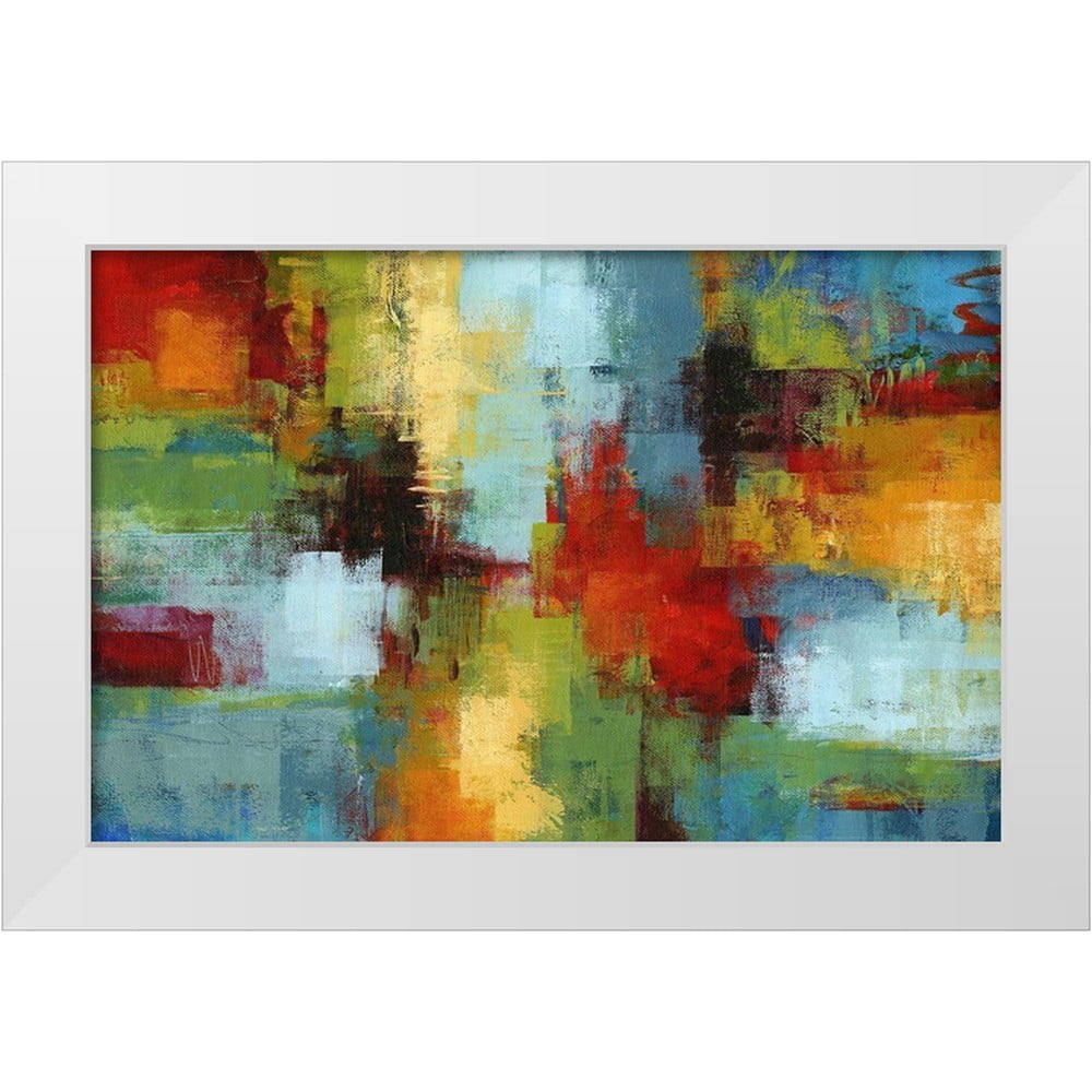 King 14x11 White Modern Wood Framed Museum Art Print Titled ...