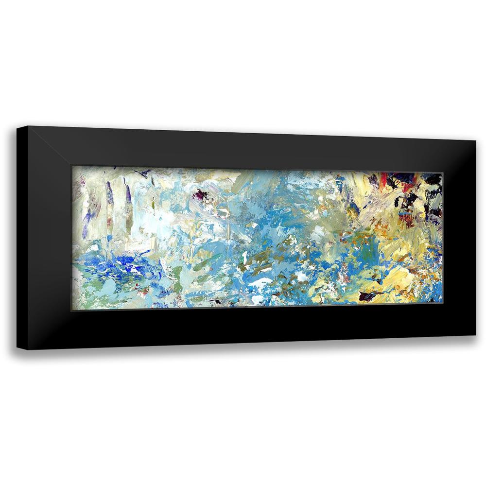 King 18x10 Black Modern Framed Museum Art Print Titled - Connective I ...