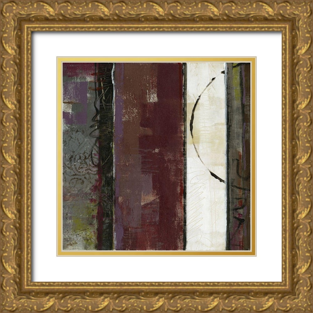 King 26x26 Gold Ornate Wood Framed with Double Matting Museum Art Print ...