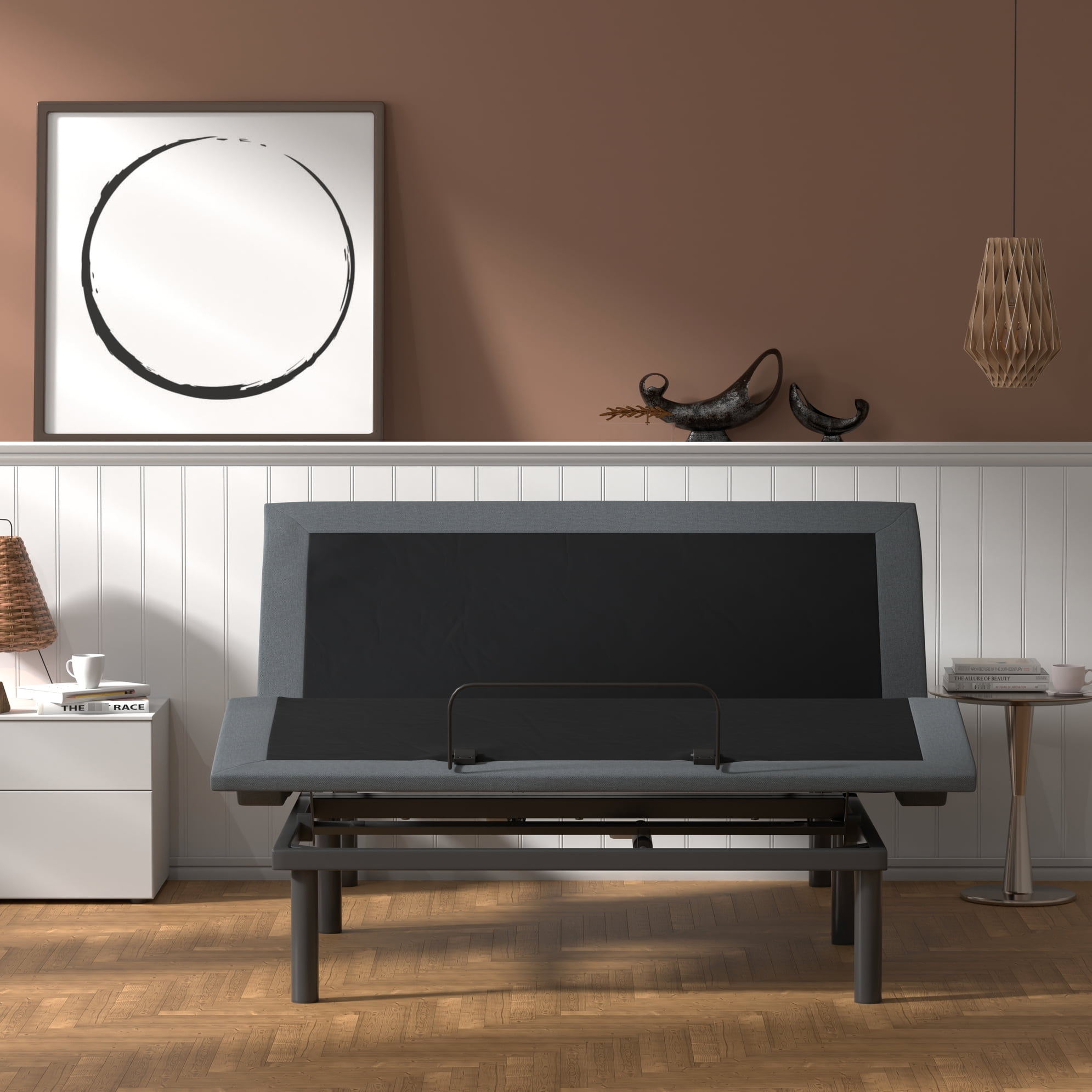 King Adjustable Btx4 Bed Base - Head Foot Adjustable, Center Folding ...