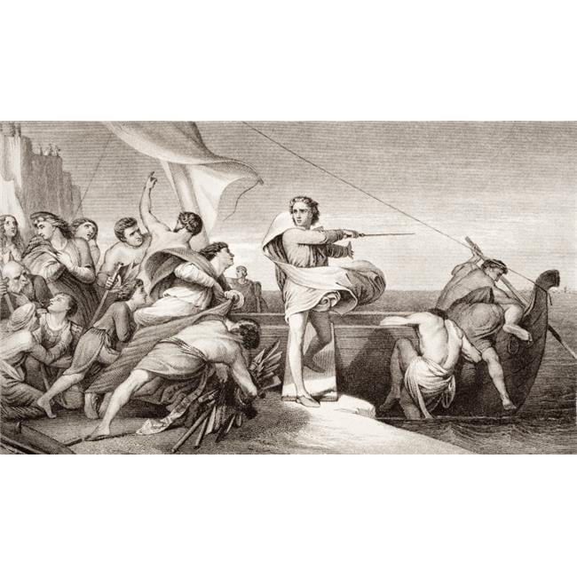 King Alfred Inciting The Anglo-Saxons To Repel The Invasion of The ...