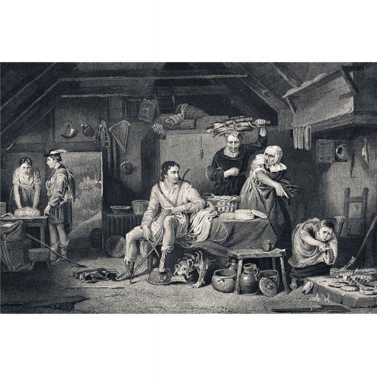 King Alfred The Great Burns The Cakes From The National And Domestic ...