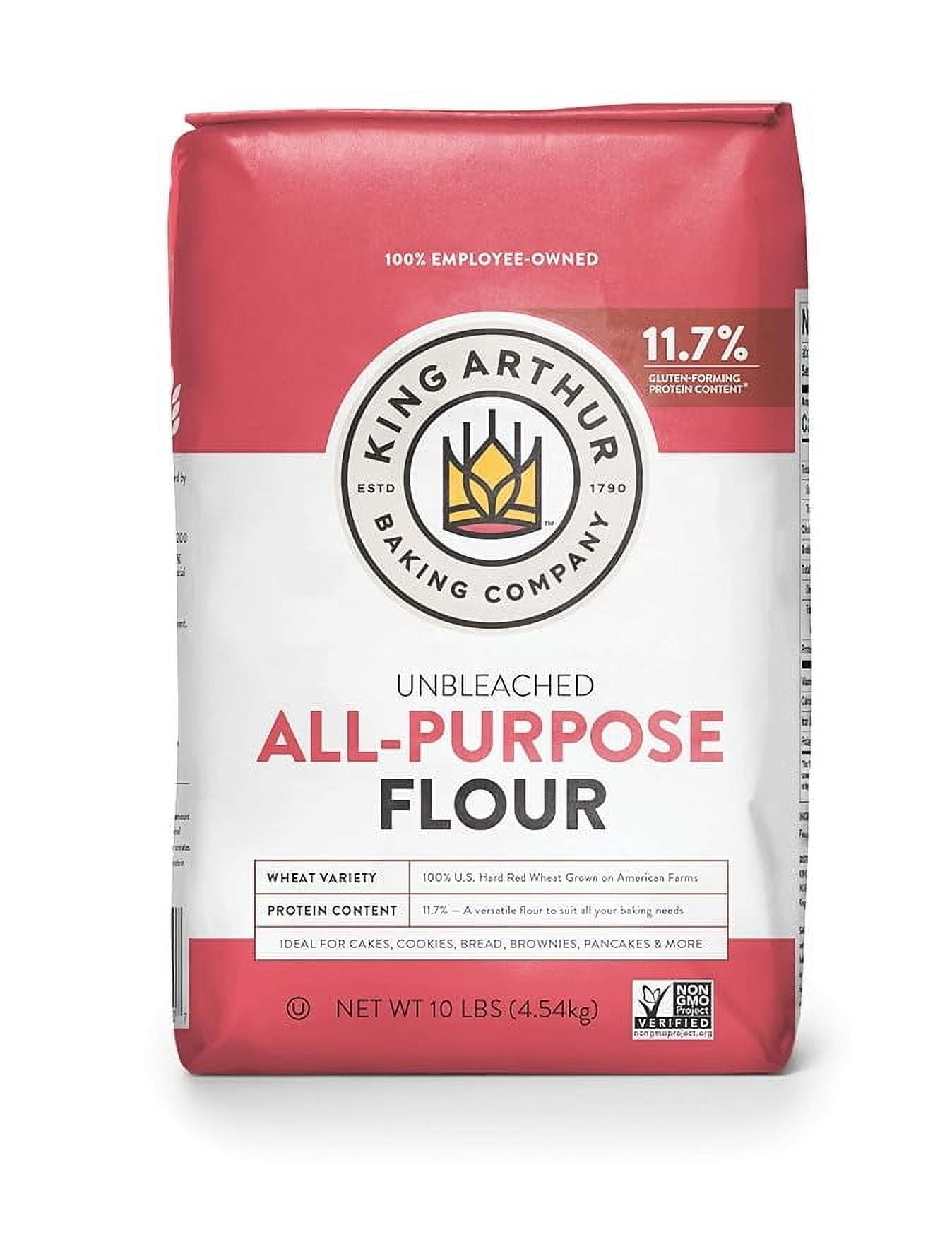 King Arthur, All Purpose Unbleached Flour, Non-GMO Project Verified ...