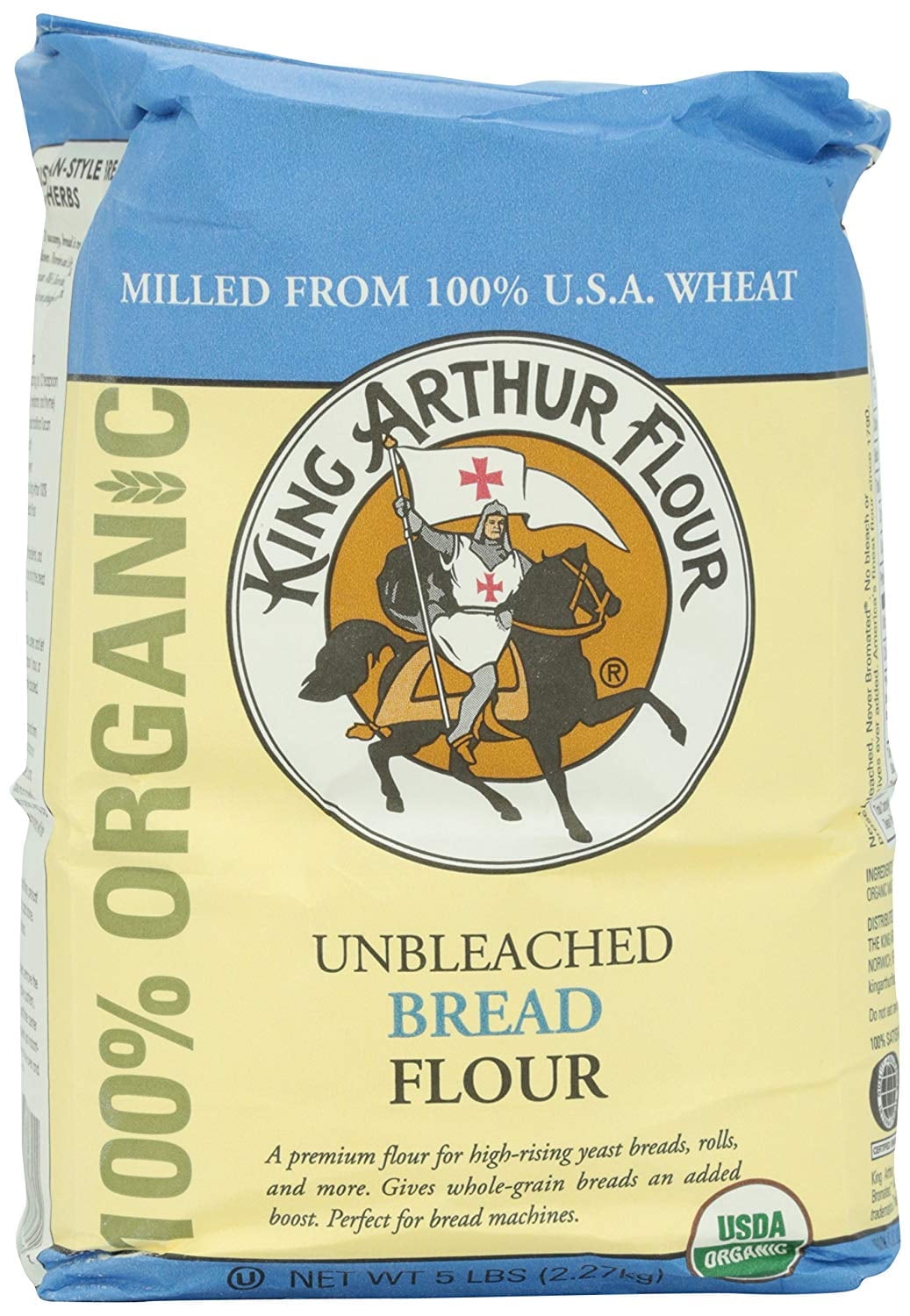 King Arthur Bread Flour, Og, Bread, 5-Pound - Walmart.com