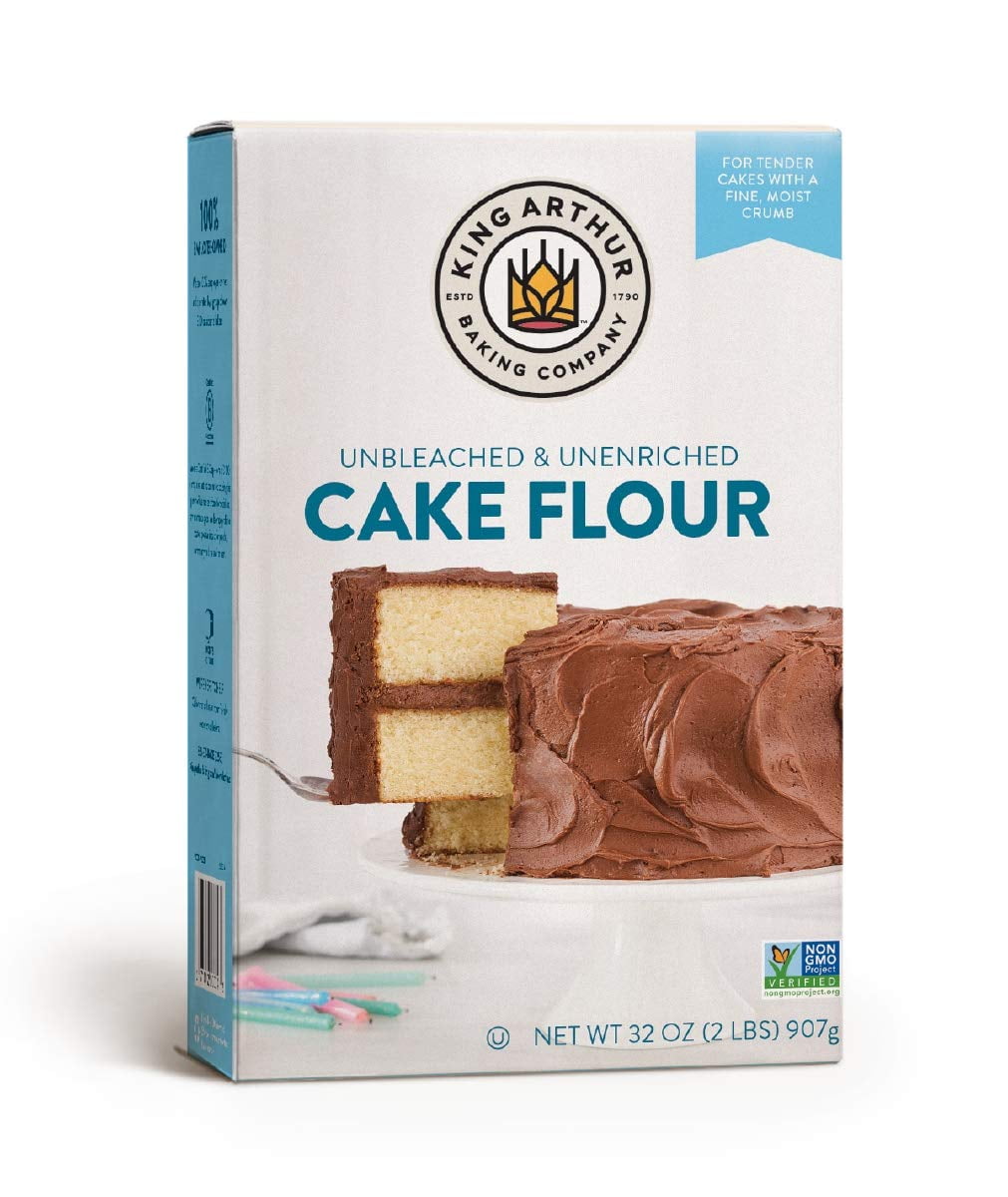 King Arthur, Cake Flour Unbleached And Unenriched, Non-Gmo Project ...