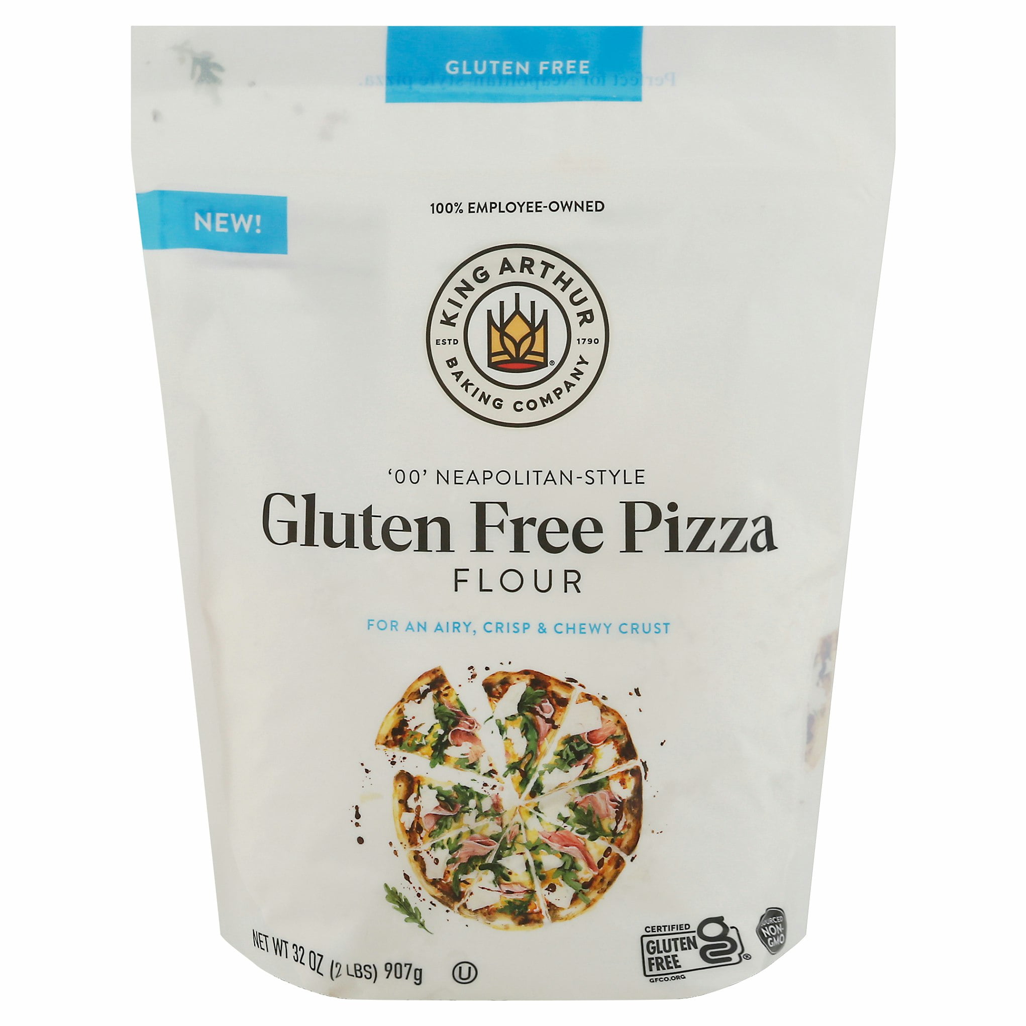 King Arthur Flour Pizza 2 lb (Pack of 4) - Walmart.com