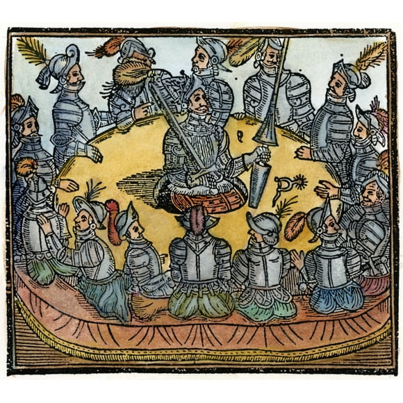 Knights The Round Table Poster