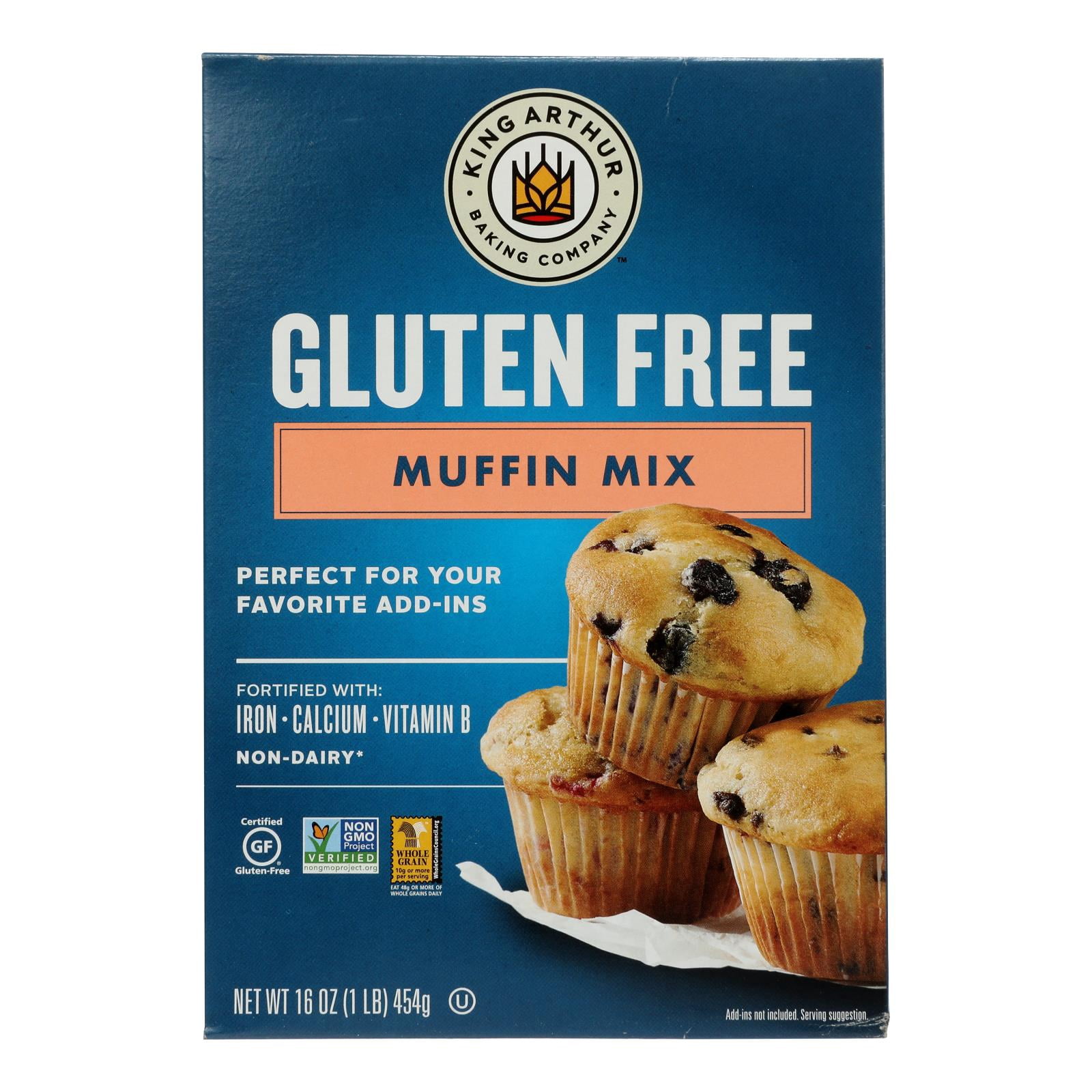 King Arthur Muffin Mix - Case of 6 - 16 oz. - Walmart.com