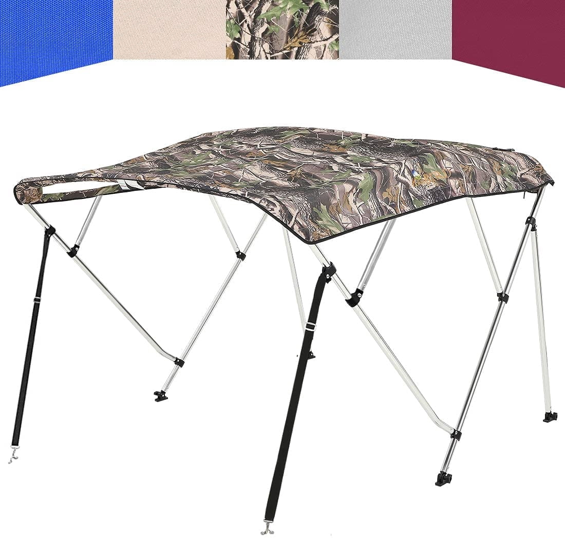 King Bird Bimini Boat Top Camouflage Waterproof Polyester Aluminum ...
