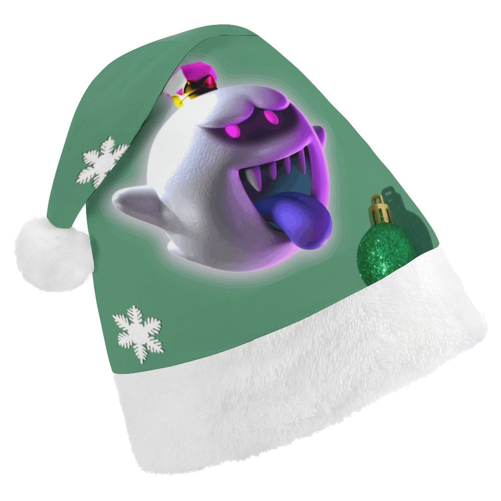 King Boo Horror Luigi's Mansion Christmas Hat for Adult And Kids Xmas ...