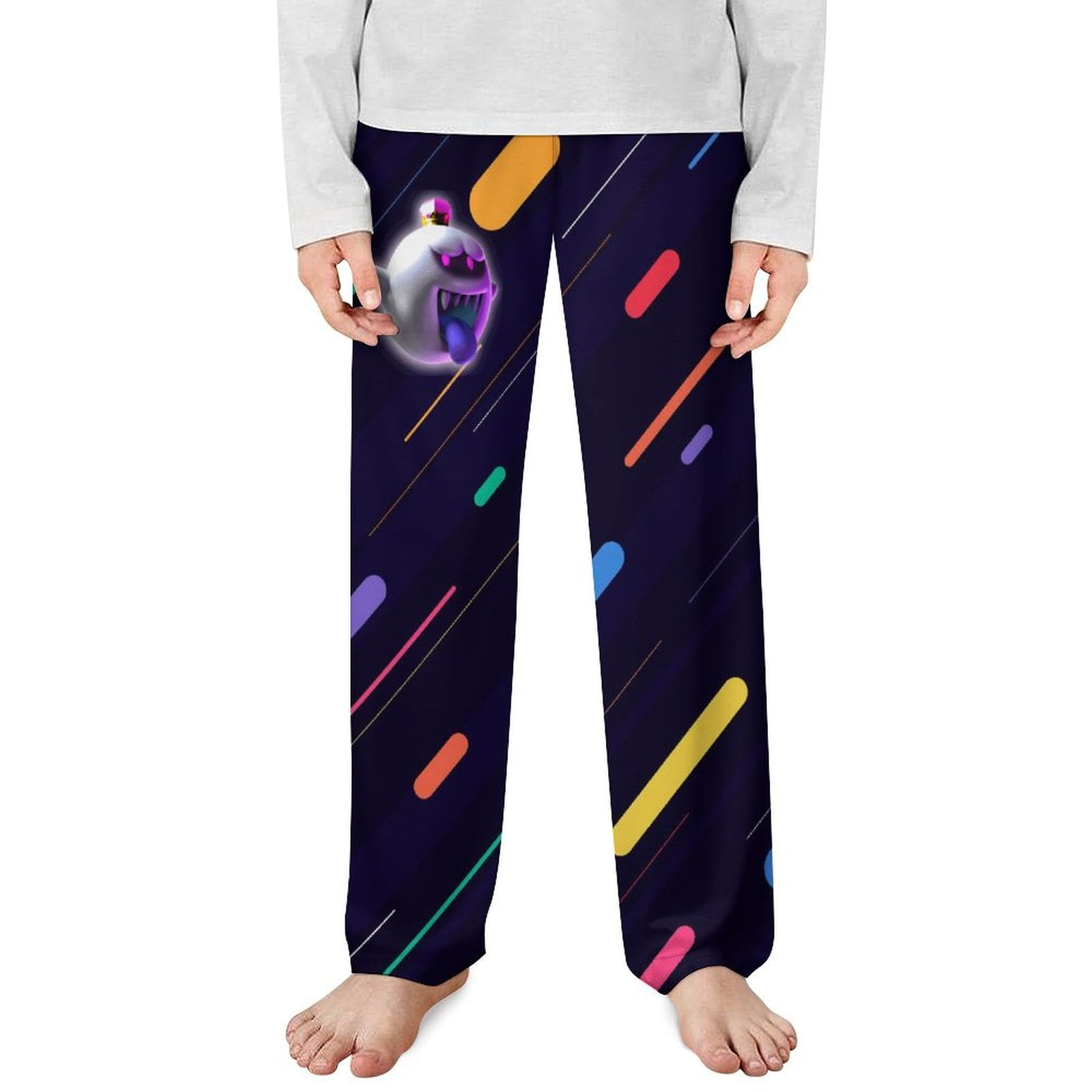 King Boo Horror Luigi's Mansion Comfy Pajamas For Kids Cozy Lounge ...