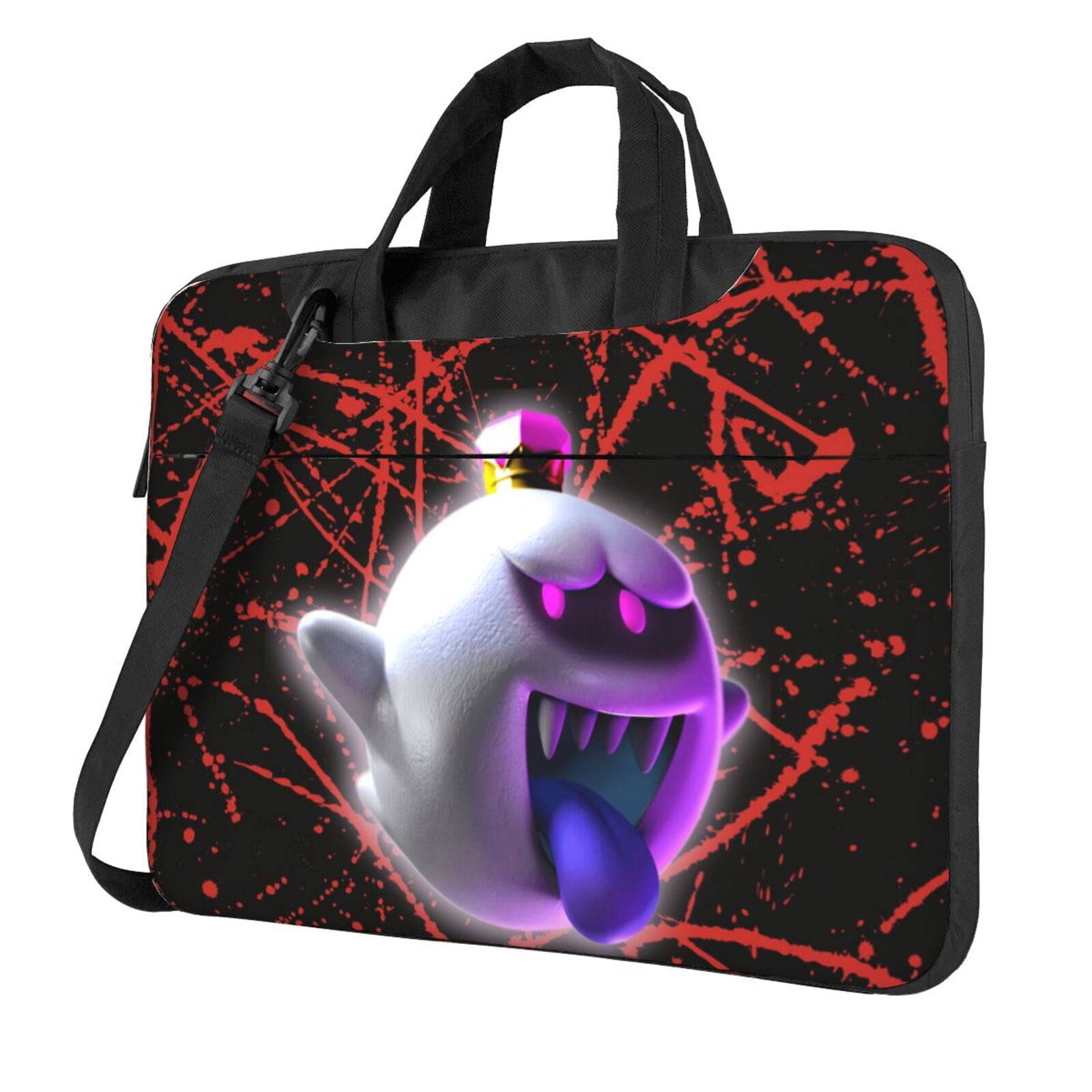 King Boo Horror Luigi's Mansion Laptop Bag Portable Shoulder Laptop ...