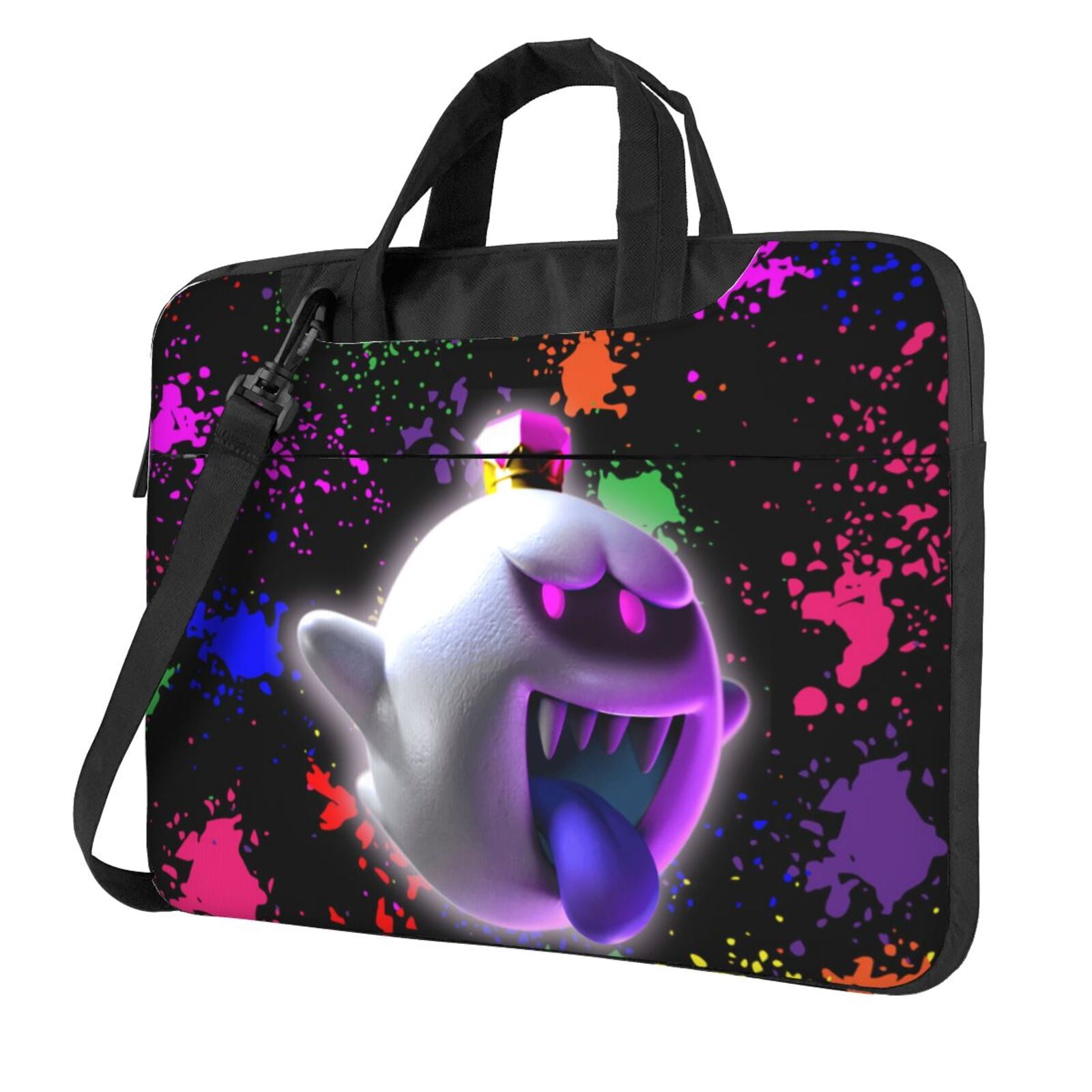 King Boo Horror Luigi's Mansion Laptop Bag Portable Shoulder Laptop ...