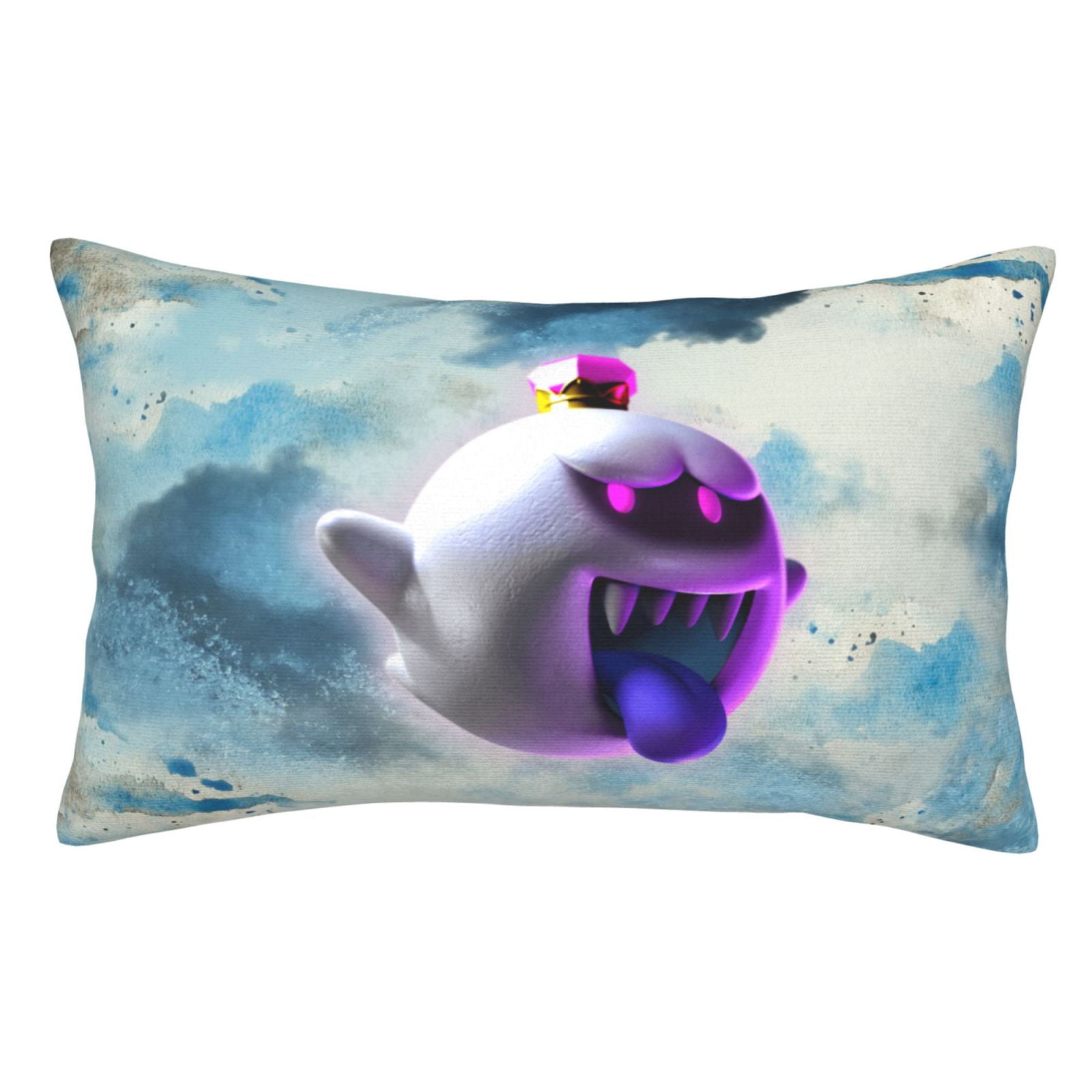 King Boo Horror Luigi's Mansion Pillowcase Decor Cushion Pillow Covers ...