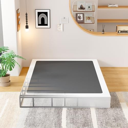 King Box Spring 9 Inch Heavy Duty Bed Base Metal Mattress Foundation ...