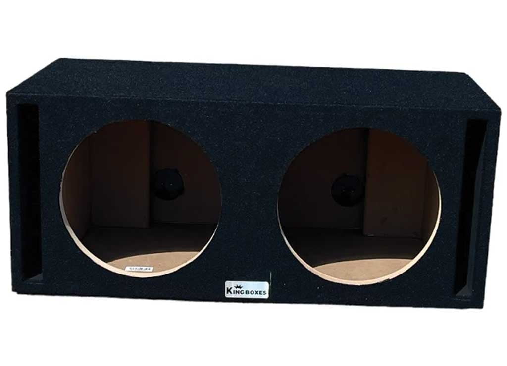 DUAL 12IN SIDE PORTED SUBWOOFER ENCLOSURE CARPETED - Walmart.com