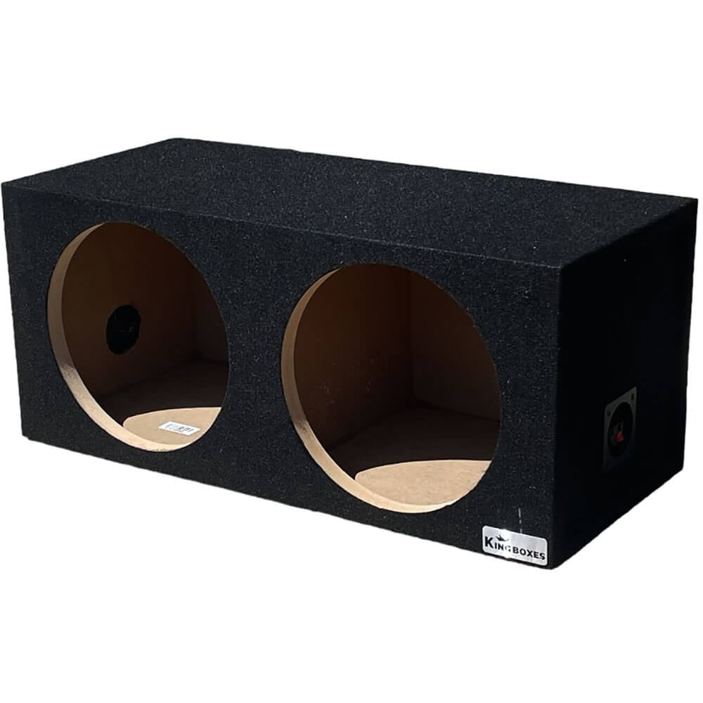 King Boxes D12S 12 inch Dual Sealed Speaker Box - Walmart.com