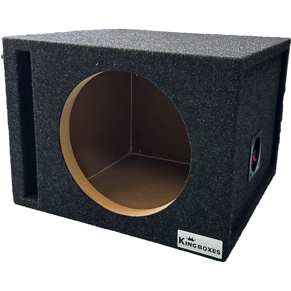 King Boxes S10V 10 inch Single Ported Subwoofer Enclosure - Walmart.com